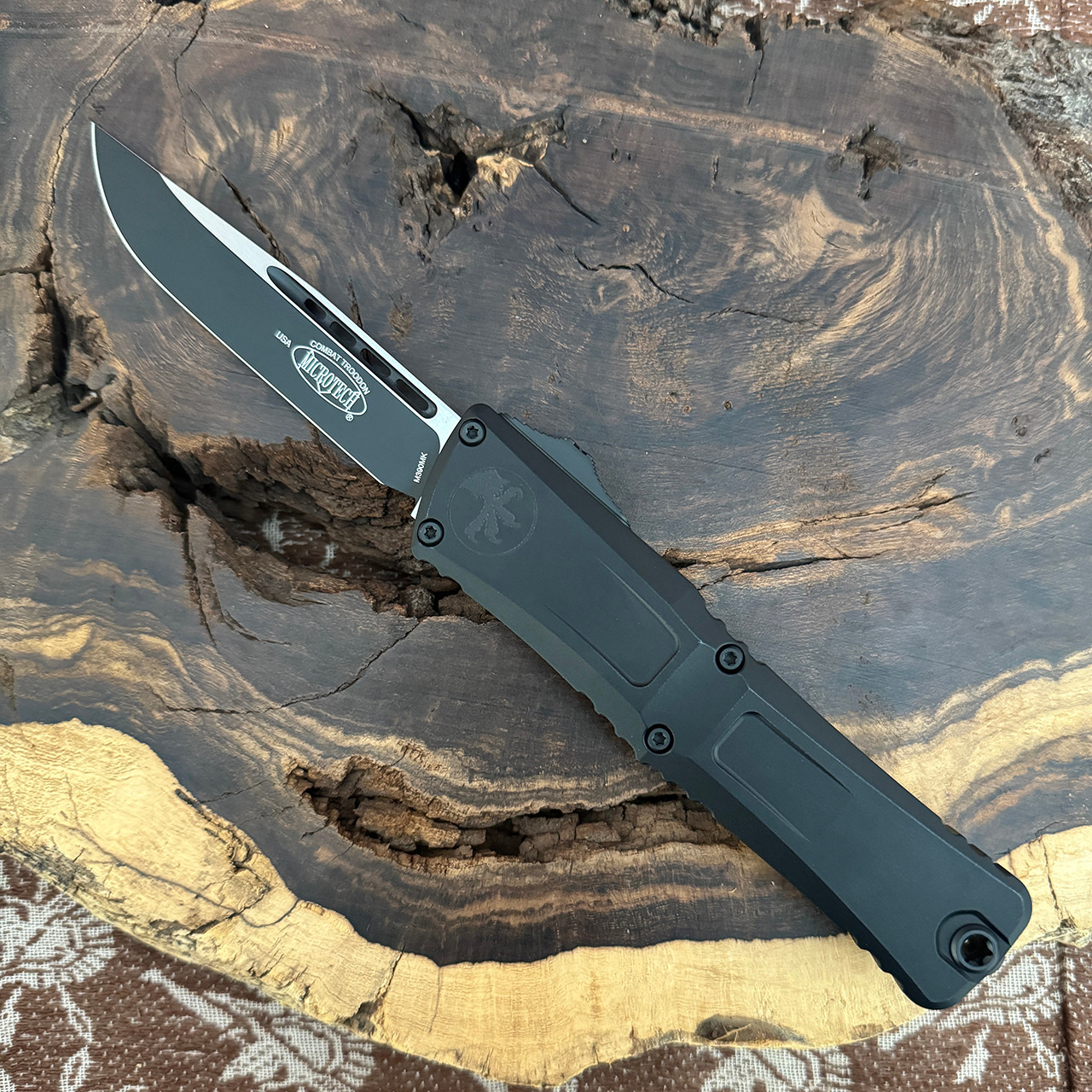 Microtech Combat Troodon S/E Gen III Black Tactical Standard 1143-1T ...