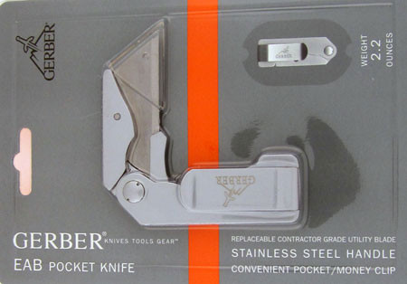 Gerber Money Clip Utility Knife Stainless Steel | American Edge Knives