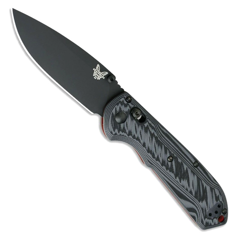 Benchmade Osborne Axis Lock Natural Jade G-10 Handle Black M4 Blade ...