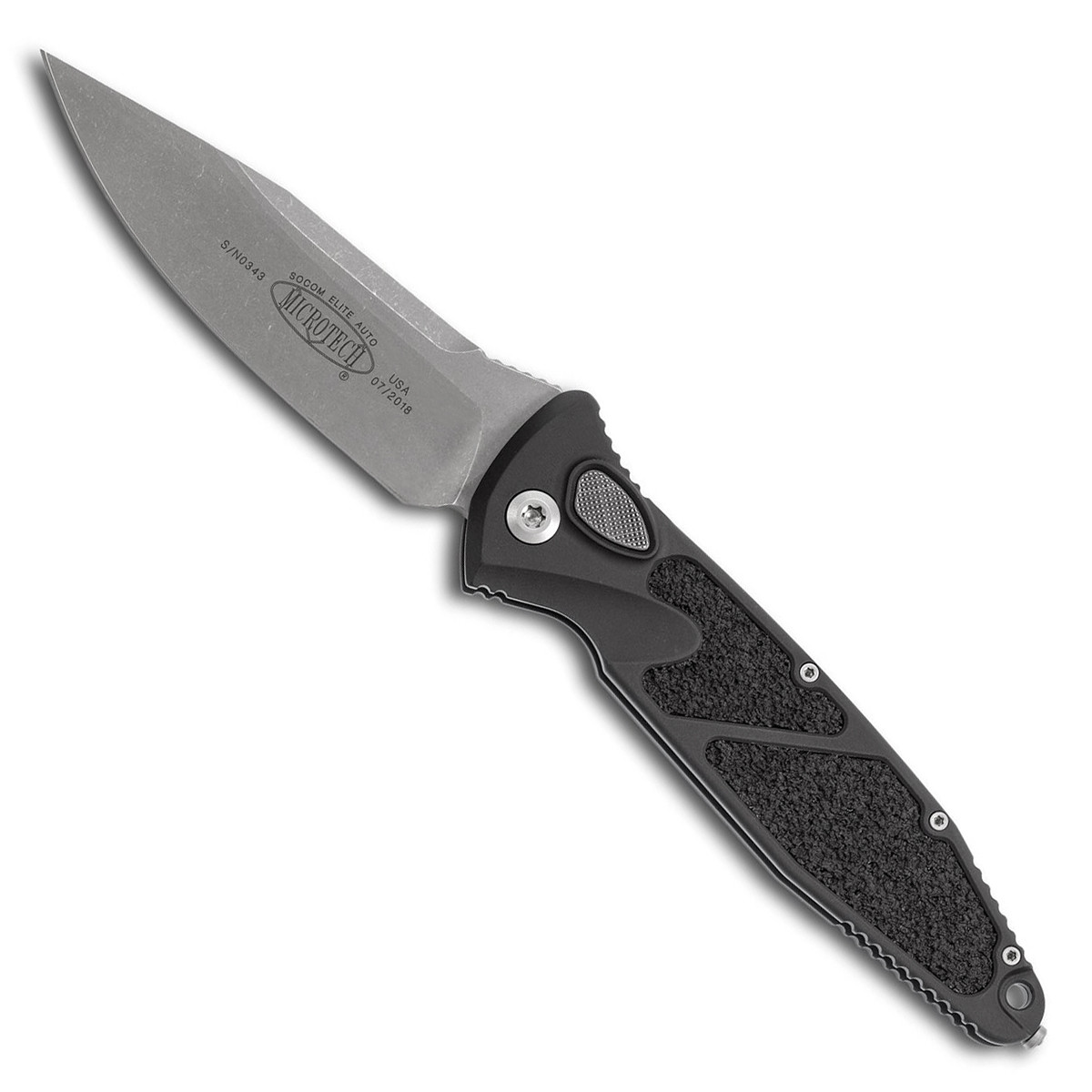 Microtech Socom Elite Auto S/E Black Apocalyptic Standard 160A-10AP ...