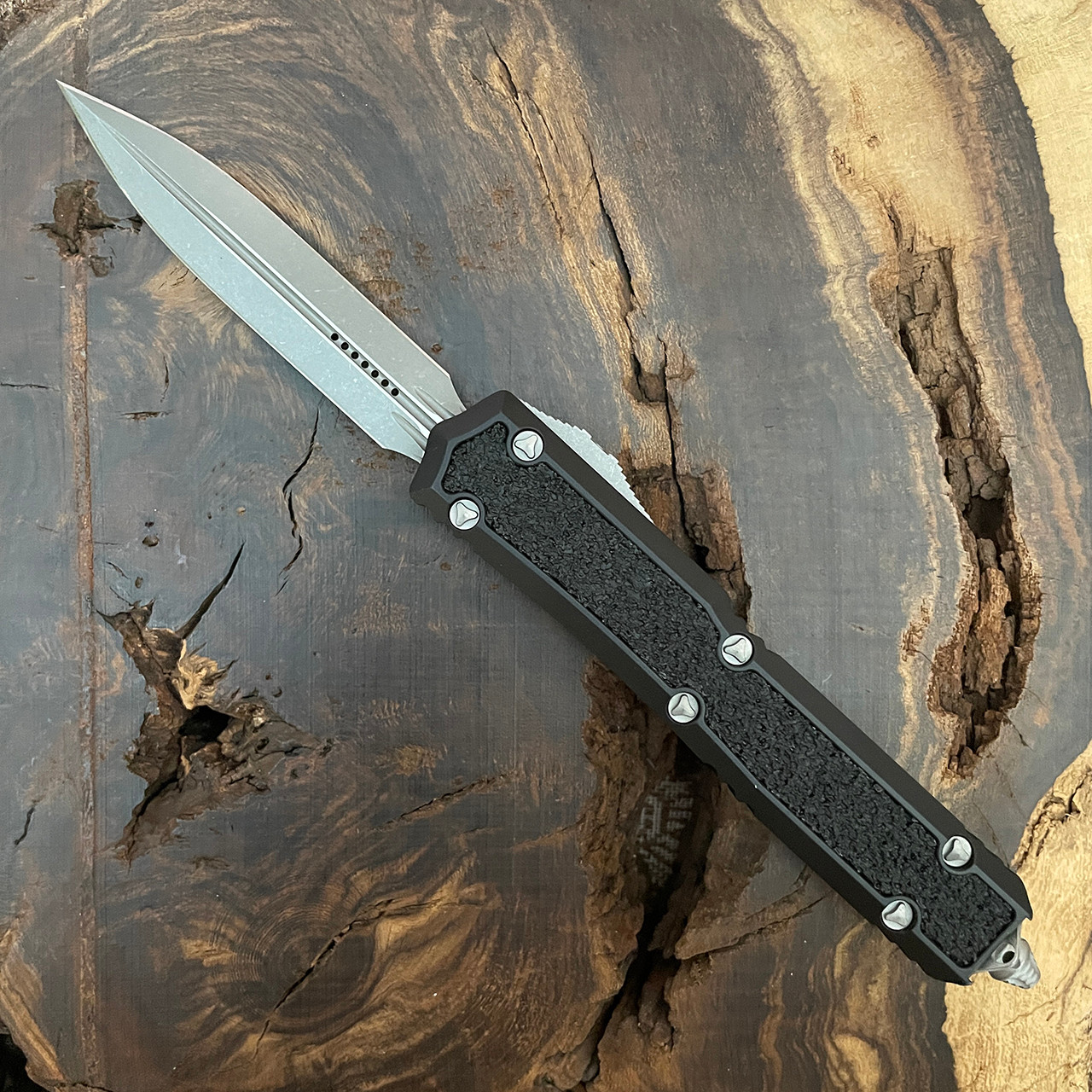 Microtech Makora D/E Red Bronze Standard Signature Series 206-13RDS ...