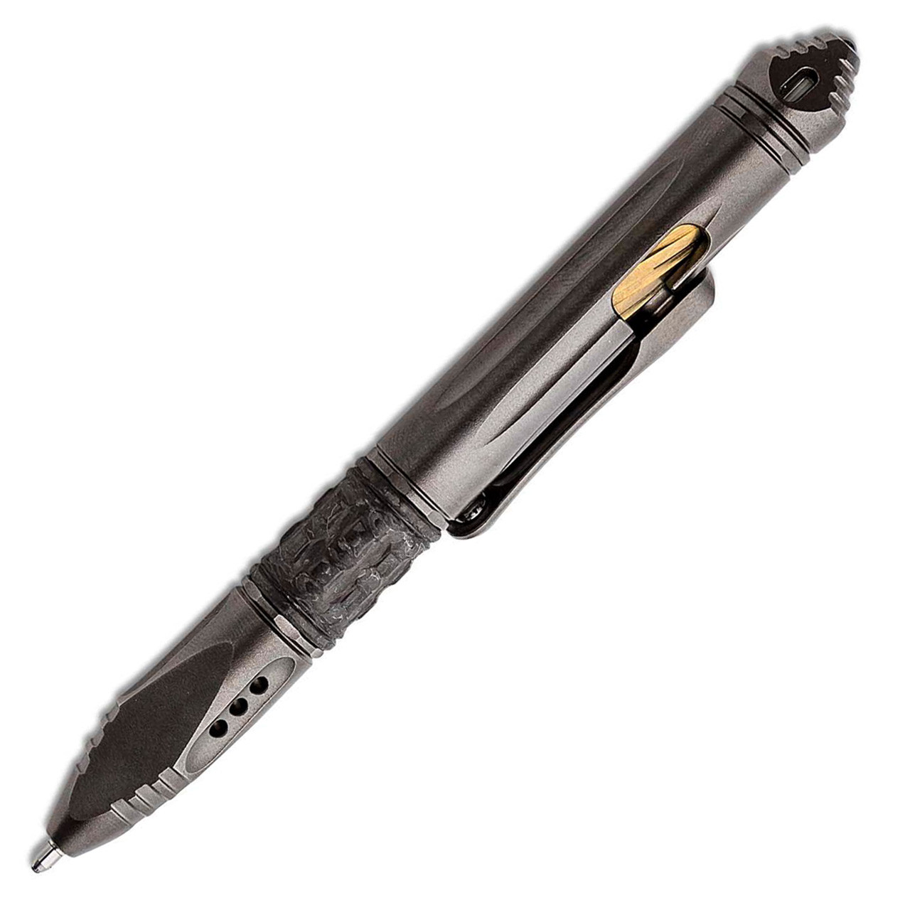 Microtech Kyroh Mini Pen Shot Peened Titanium w/ Tritium Insert 403M-TI ...