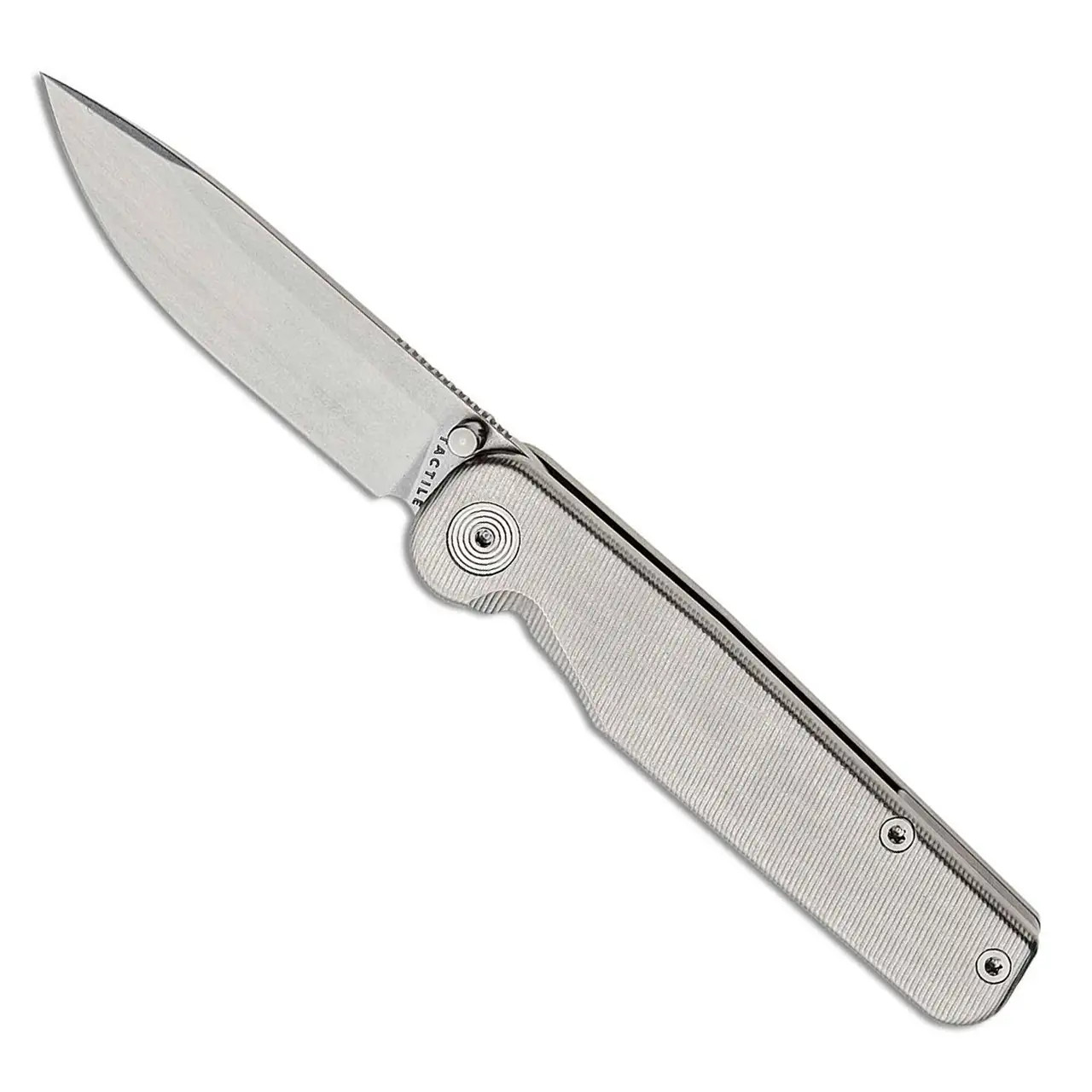 Tactile Knife Co. Maverick Crossbar Lock Titanium Handle Stonewash ...