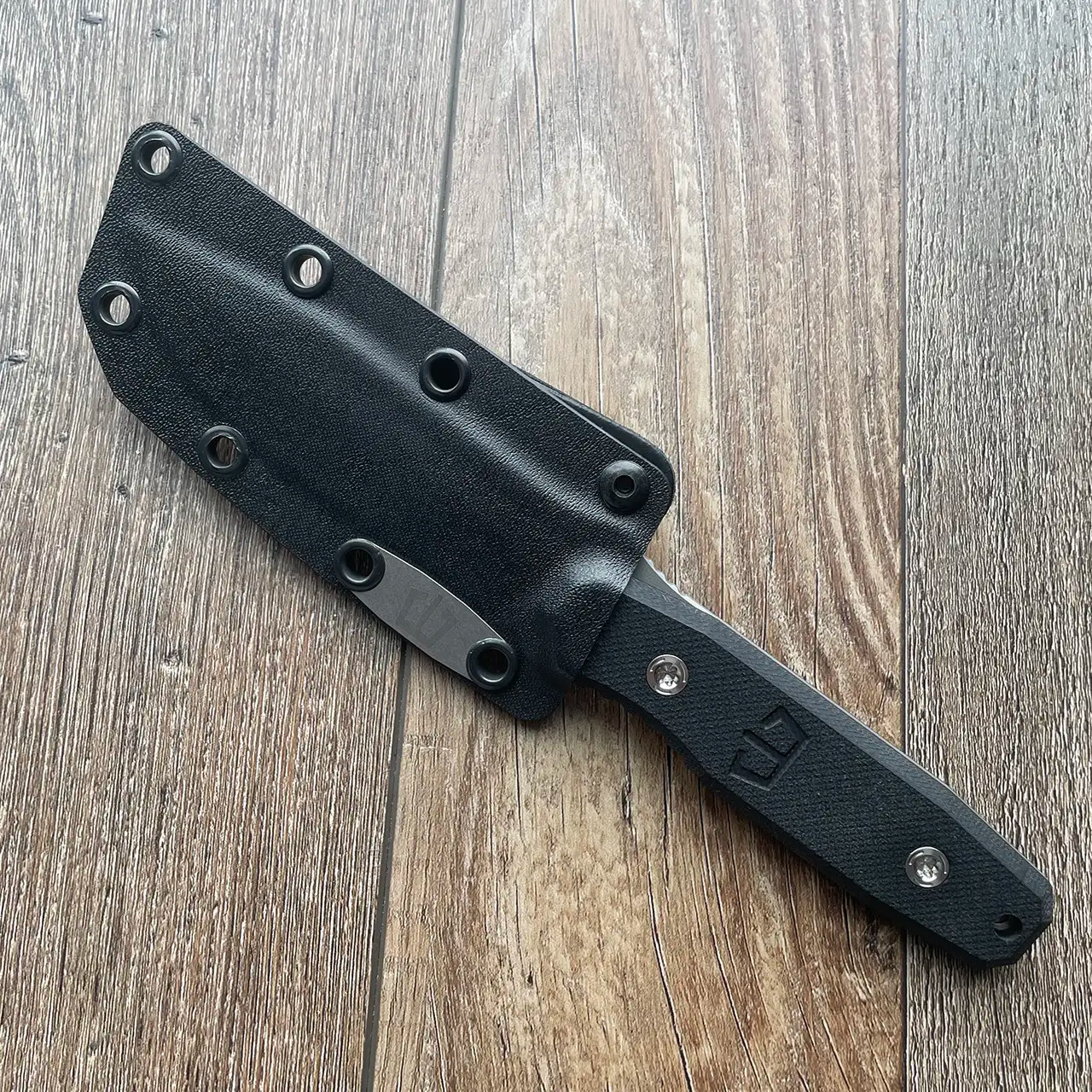 Blackside Customs Plan B S/E Black G10 Handle Gray Matter Blade ...
