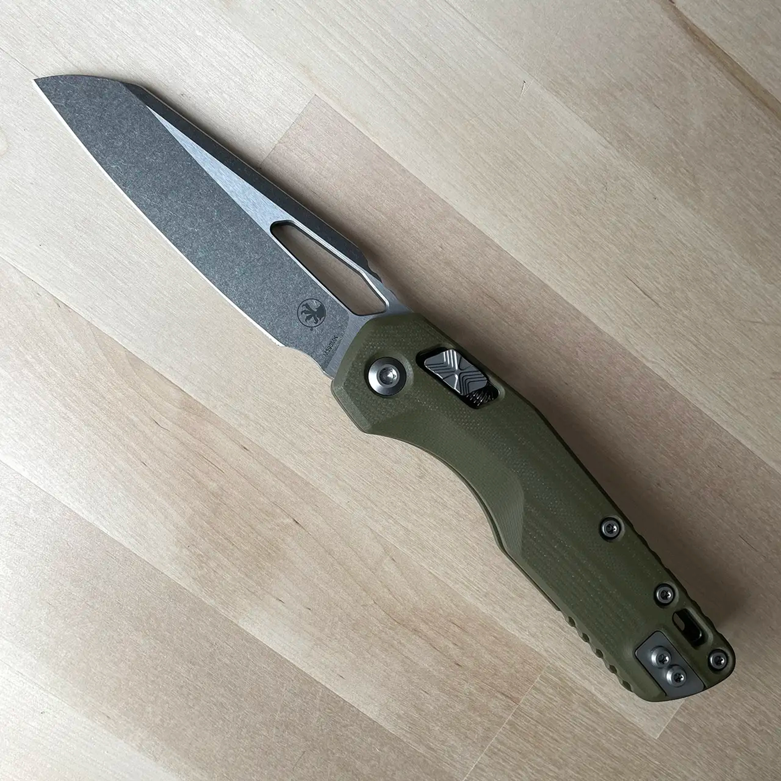 Microtech Msi Ram Lok Od Green G 10 Handle Apocalyptic Standard 210