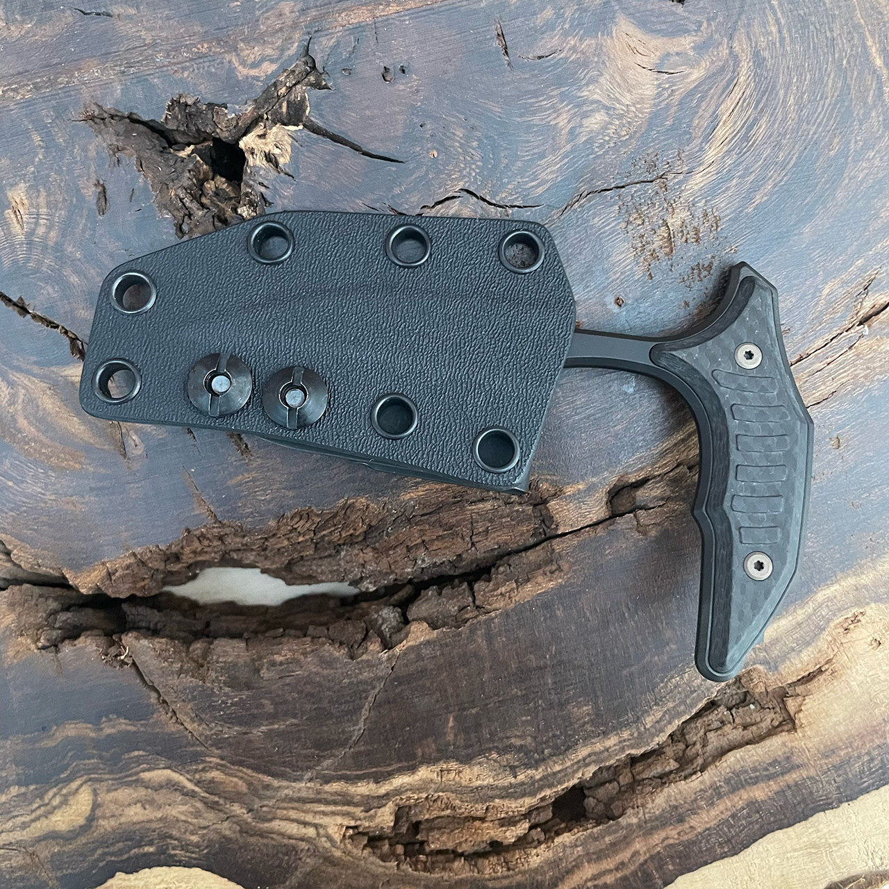 Microtech Bastinelli Bee Fixed Blade S/E Wharncliffe Double Carbon ...