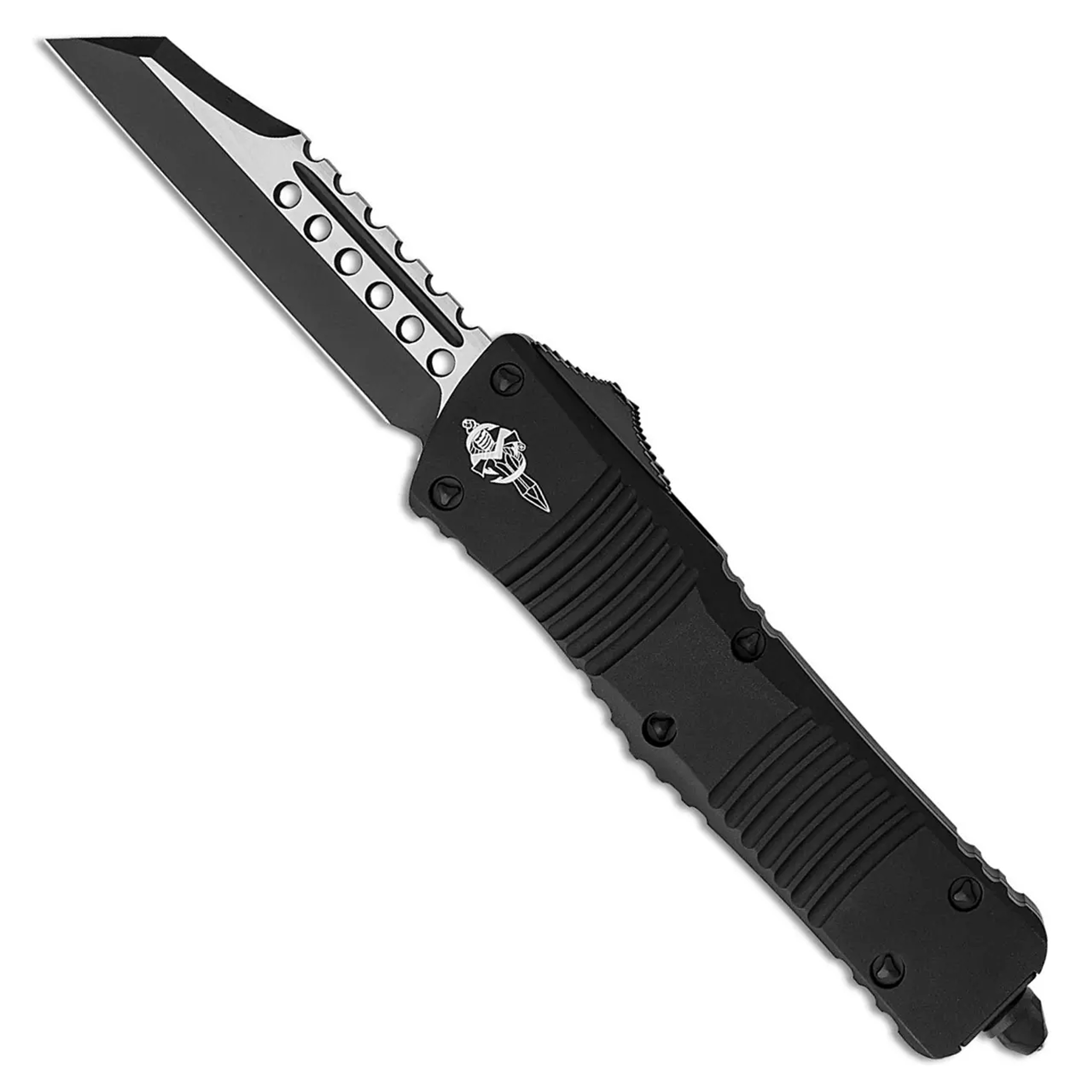 Microtech Combat Troodon Warhound Black Tactical Standard Signature
