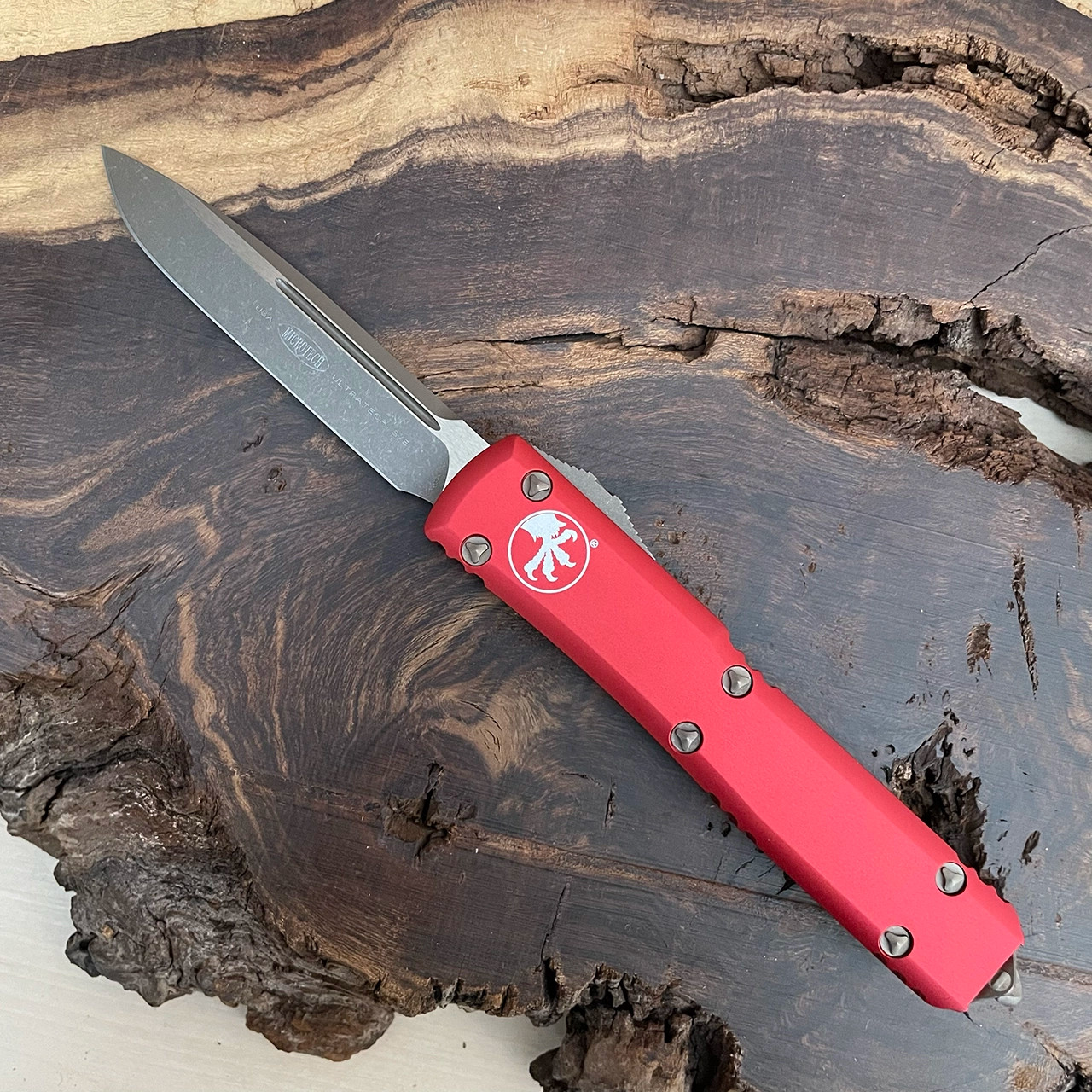 Microtech Ultratech S/E Red Bronze Apocalyptic Standard 121-13APRD ...