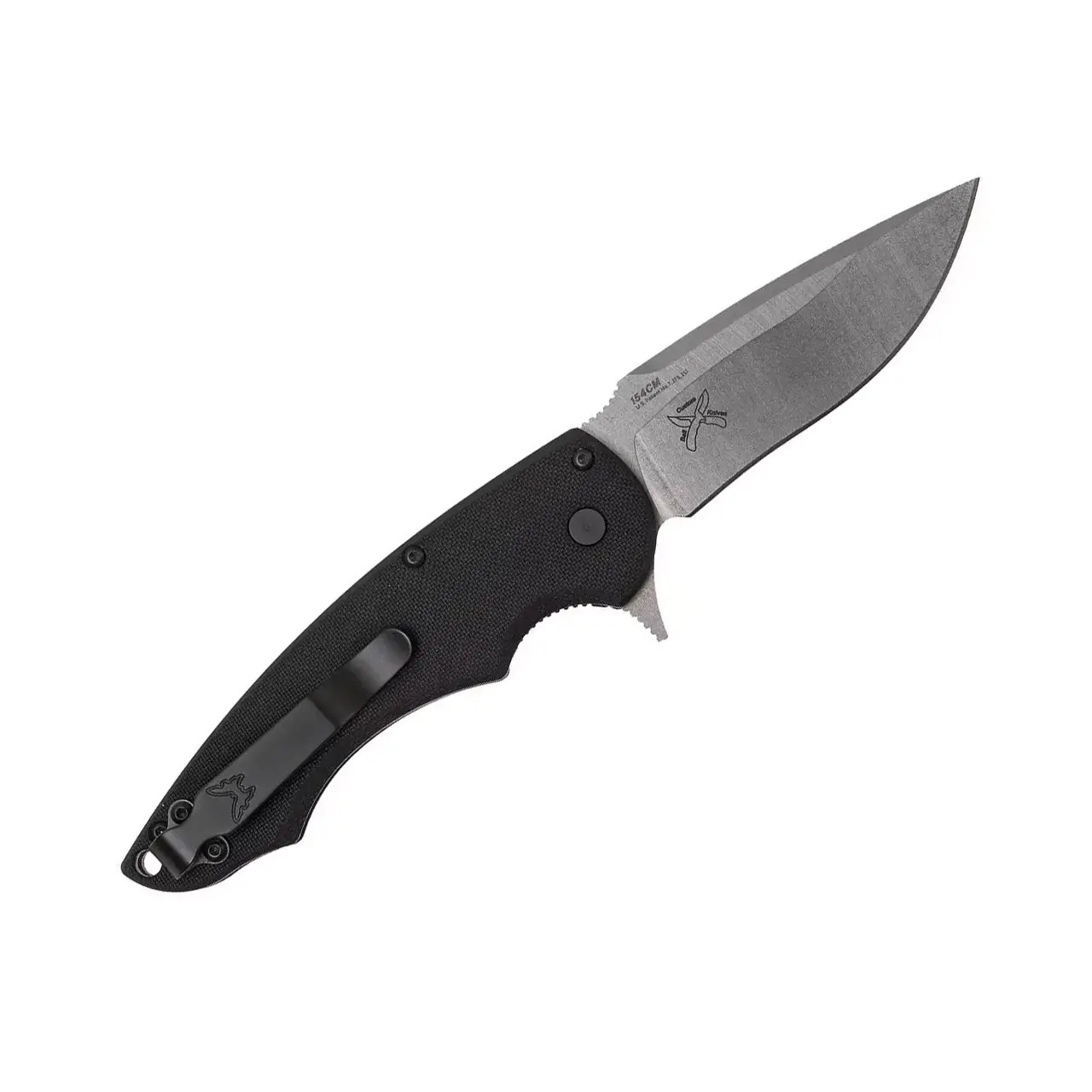 Benchmade Precinct Flipper Liner Lock Black G10 Handle Satin Blade 320 ...