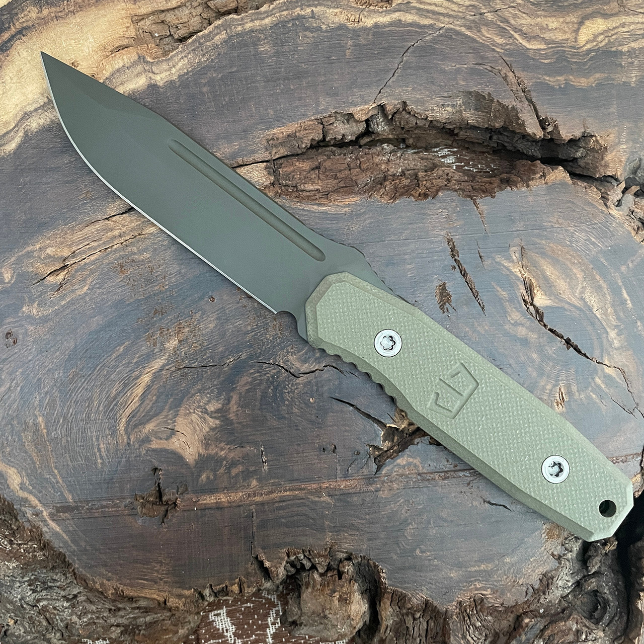 Blackside Customs Plan B S/E OD Green G10 Handle OD Green Cerakote ...