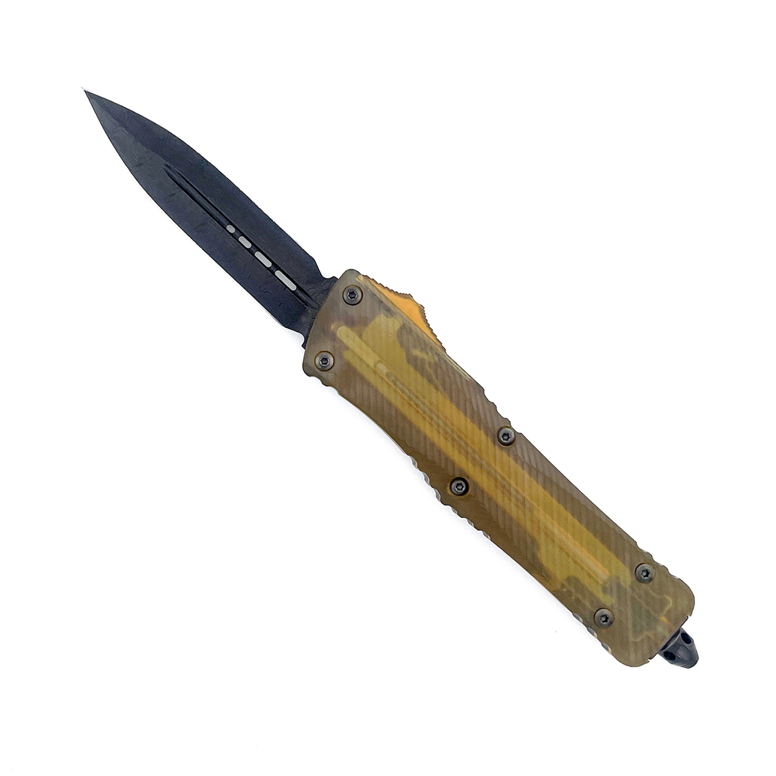 Microtech Combat Troodon De Ultem Top Dlc Damascus Standard Dlc