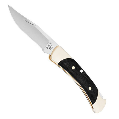 Buck 110 Auto Folding Hunter Ebony Wood Factory 110BRSA-B | American Edge Knives