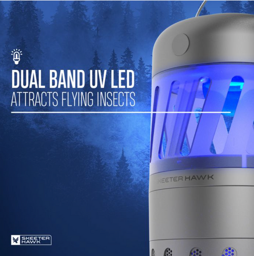 Skeeter Hawk LED UV Light Flying Insect and Mosquito Patio Trap ft ...