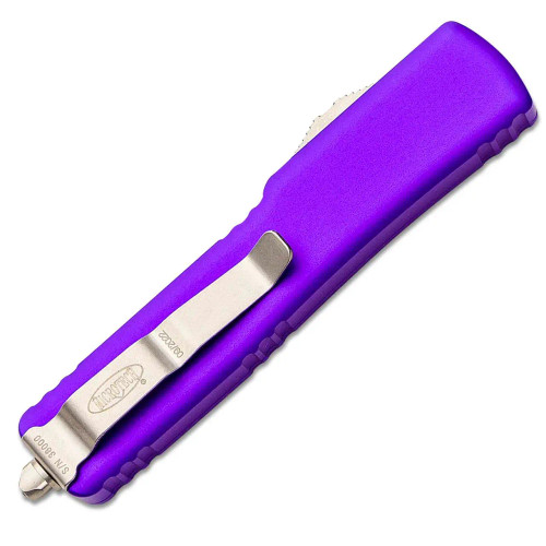 Microtech UTX-70 T/E Purple Stonewash Standard 149-10PU | American Edge ...