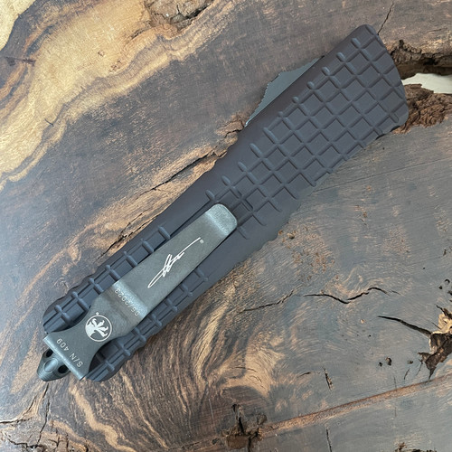 Microtech Combat Troodon D/E Delta Frag Fluted DLC Full Serrated DLC ...