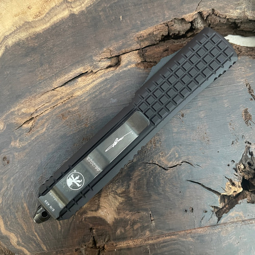 Microtech Ultratech T/E Delta Frag Fluted DLC w/ Nickel Boron Internals ...