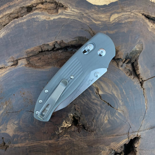 Three Rivers Manufacturing TRM Shadow River Lock Slate Gray G10 Handle ...