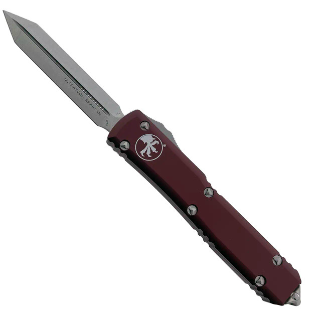 Microtech Ultratech Spartan Merlot Handle Stonewash Standard Blade 223 ...