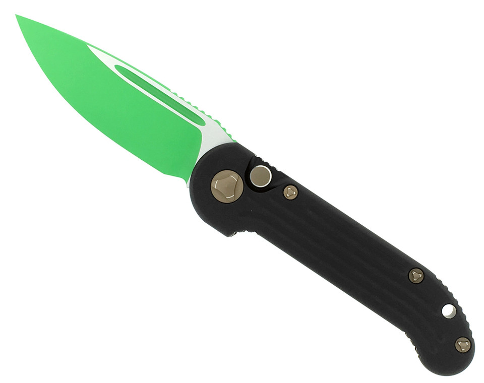 Microtech LUDT Auto Jedi Master Green Standard 135-1JM | American Edge ...