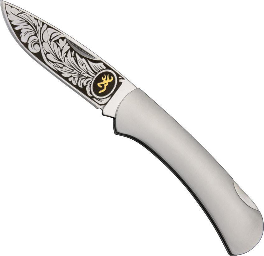Browning Classic Lock Back Stainless Steel 322366 | American Edge Knives