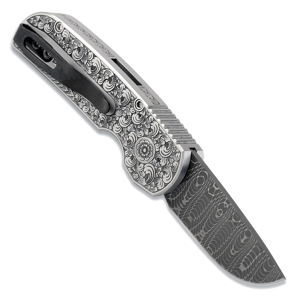 Pro-Tech Calmigo Auto Ultimate Custom Bruce Shaw Engraved Stainless ...