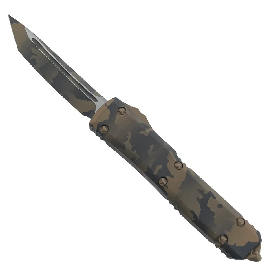 Microtech Ultratech Te Coyote Camo Cerakote Standard Signature Series