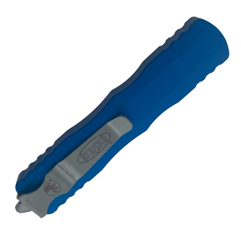 Microtech Dirac De Blue Stonewash Standard 225 10bl American Edge Knives