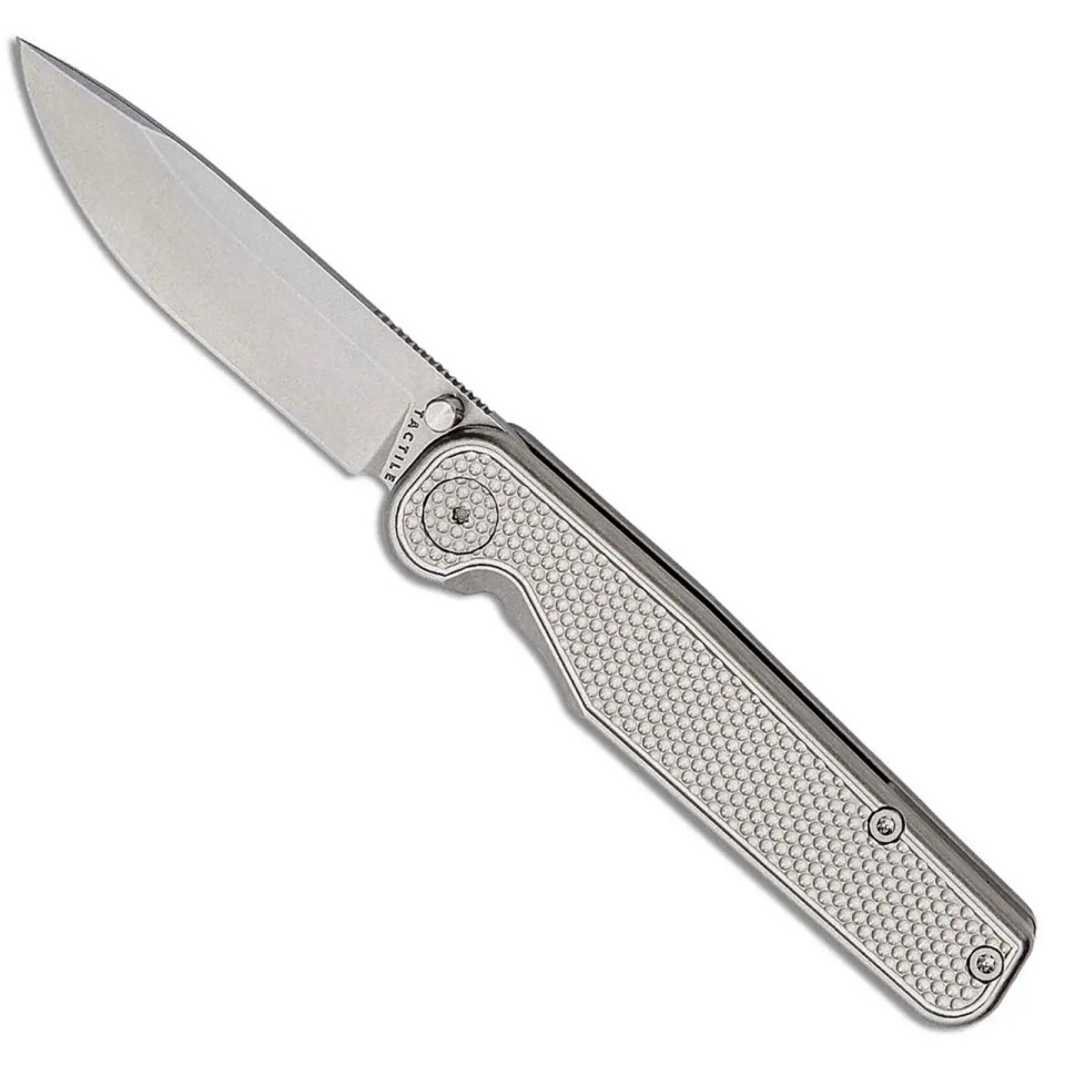 Tactile Knife Co. Rockwall Thumbstud Assisted Liner Lock Golf Titanium ...