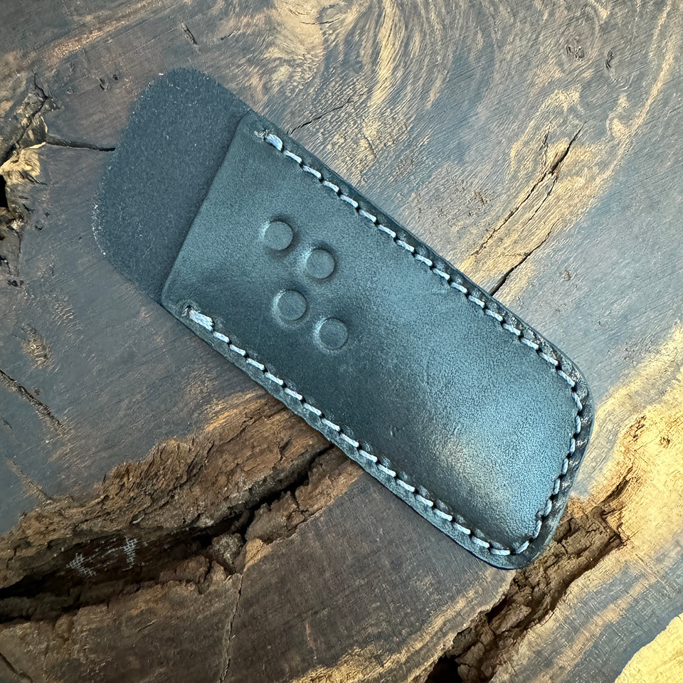 Tactile Knife Co. Greg Stevens Design Leather Bexar Slip Pouch ...