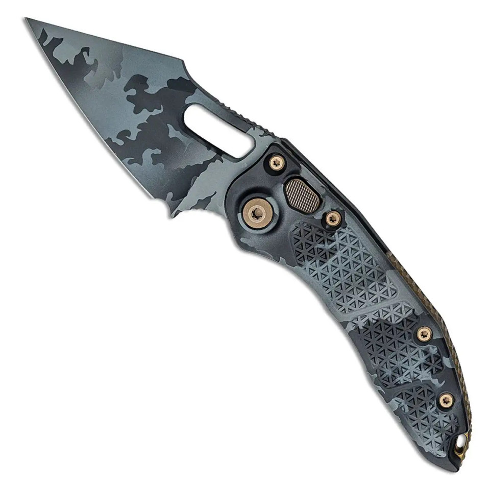 Microtech Borka Stitch Auto Se Urban Camo Standard Signature Series