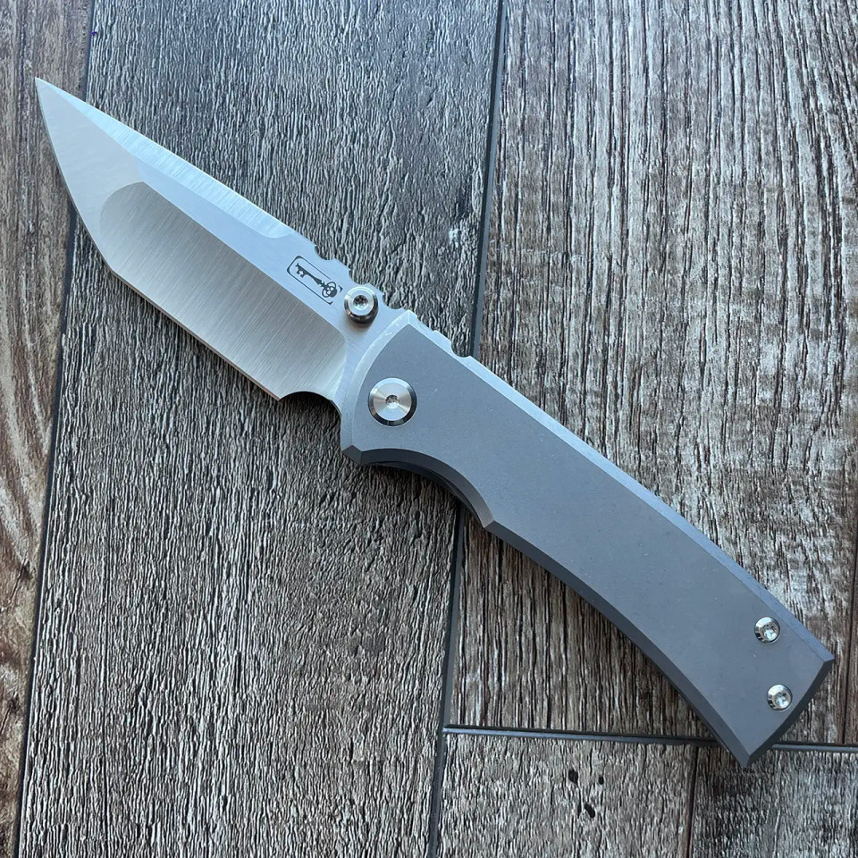 Chaves Ultramar Redencion Street Framelock S/E Stonewash Titanium ...