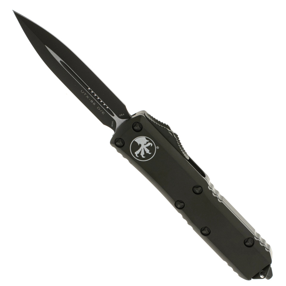 Microtech UTX-85 D/E Cerakote OD Green Standard 232-1COD | American ...