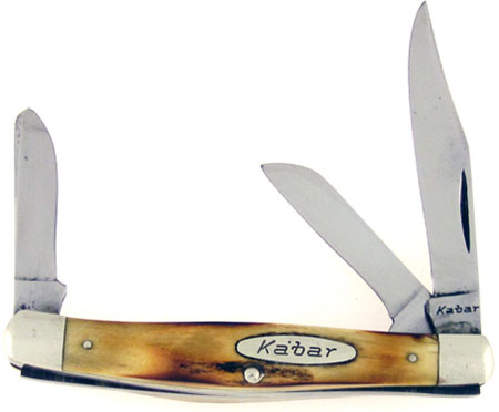 Ka-Bar Small Stockman Genuine Stag | American Edge Knives