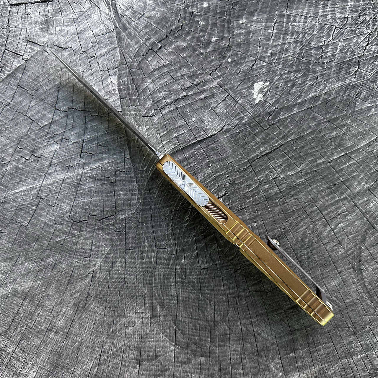 Microtech Combat Troodon D/E Gen III Tan Stonewash Standard 1142-10TA ...