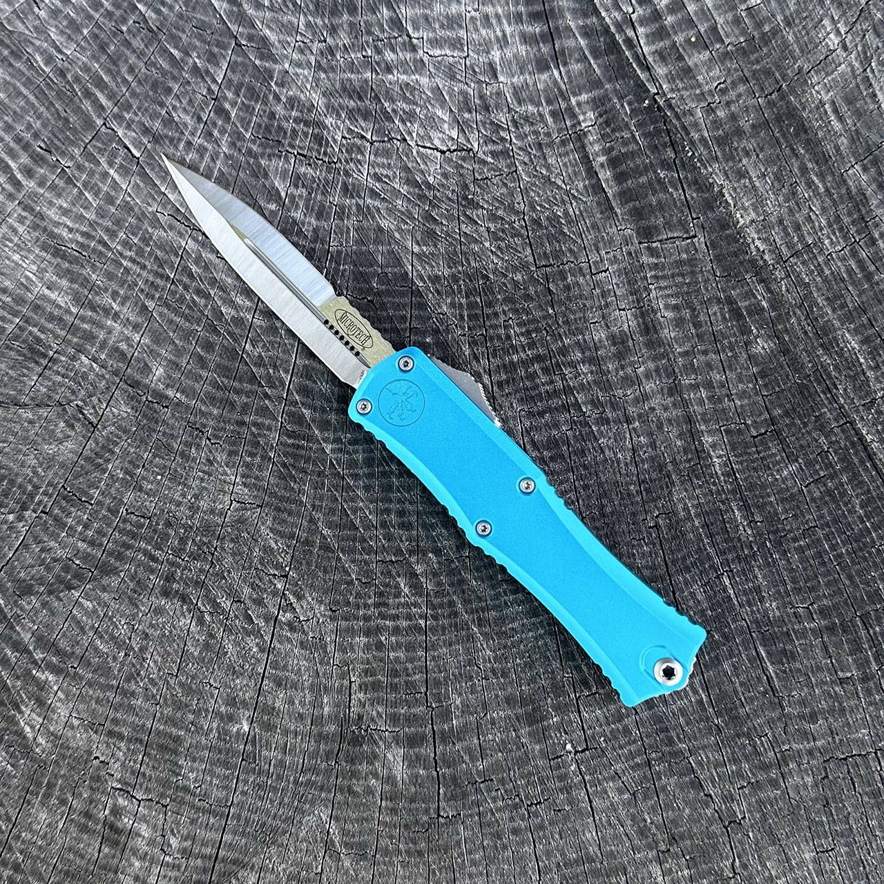 Microtech Hera II Mini Bayonet Turquoise Satin Standard 1701M-4TQ ...