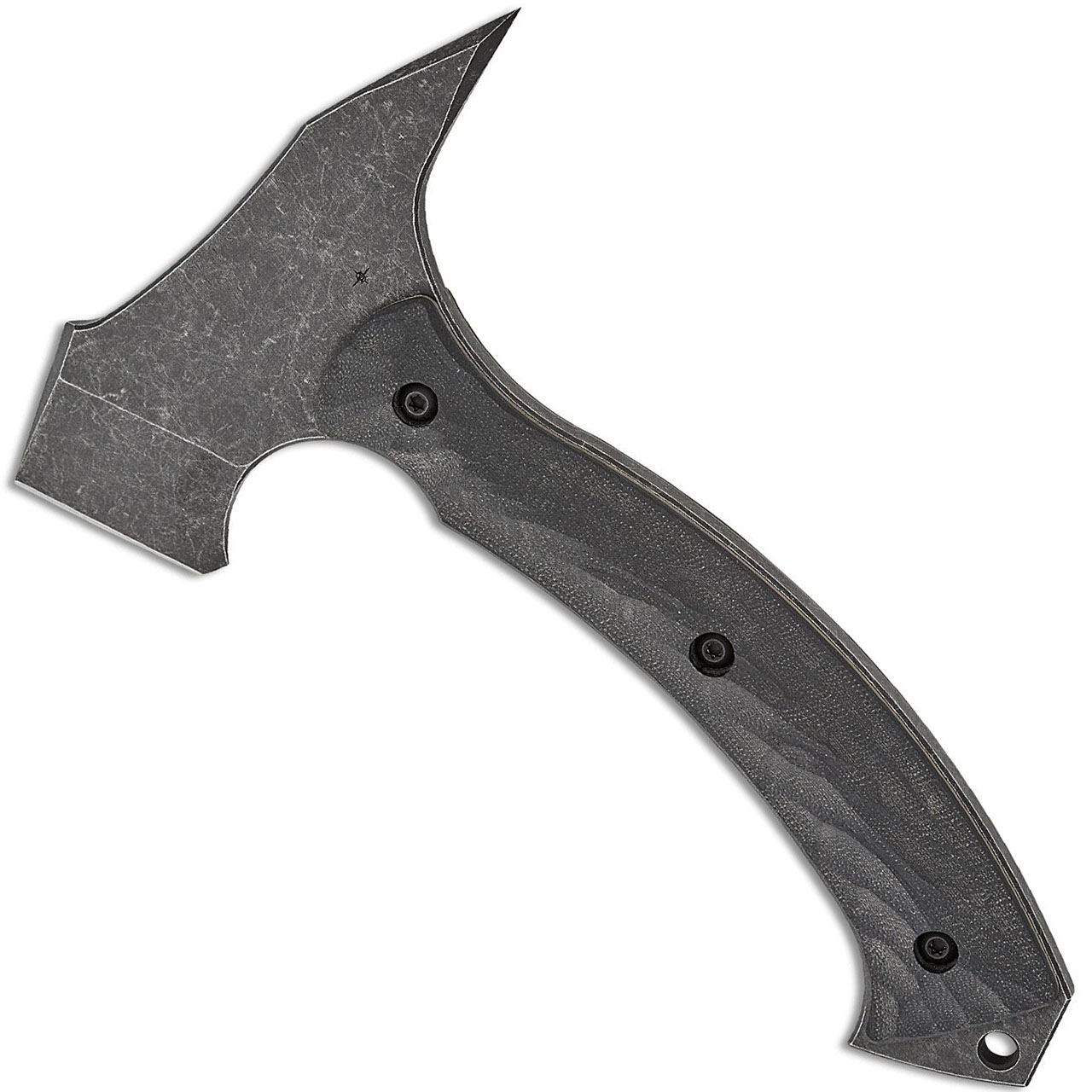 Toor Knives F13 Tommy Tomahawk Bomber Black G-10 Handle Black Head ...