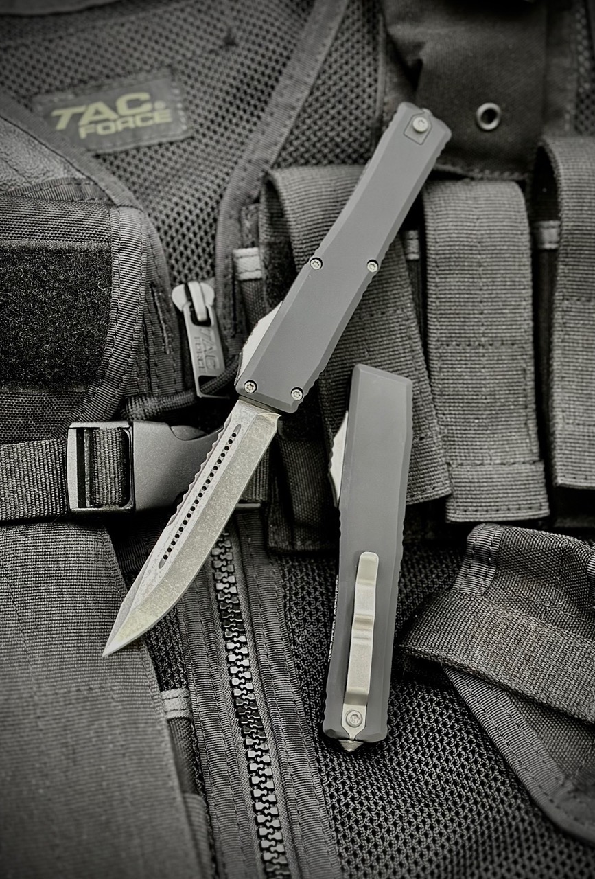 Heretic Knives NYX S/E Stonewash Standard H014-2A | American Edge Knives