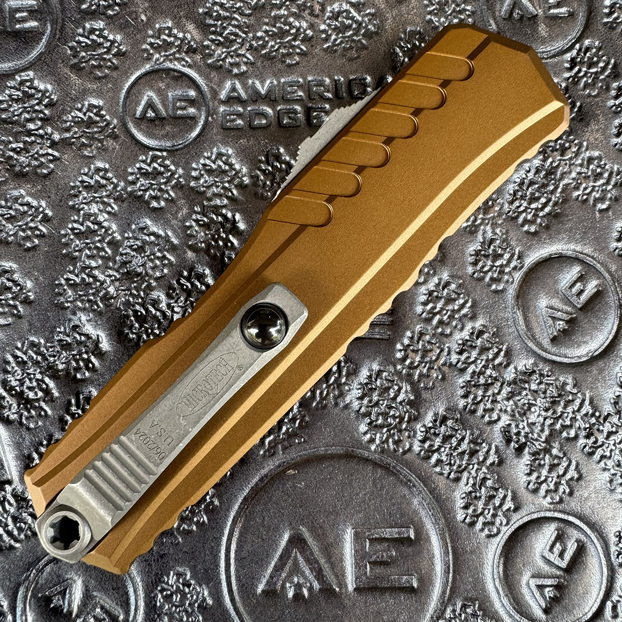 Microtech Cypher II S/E Tan Apocalyptic Standard 1241-10APTA | American ...
