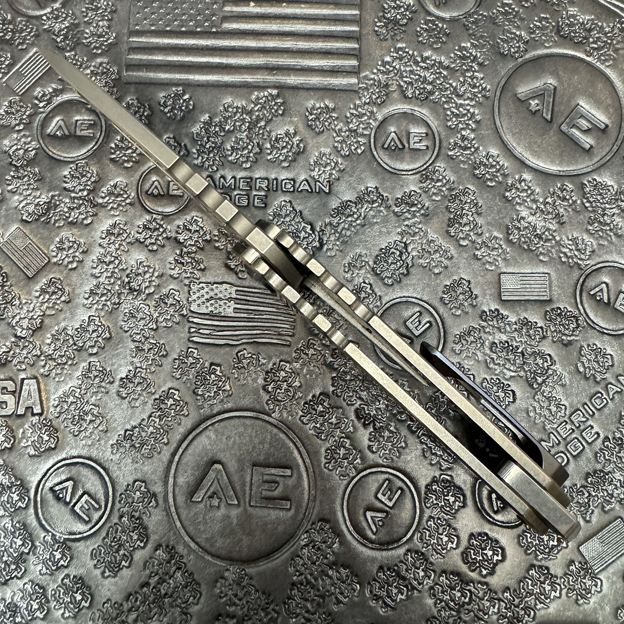 Medford Praetorian Genesis T Frame Lock Tumbled Titanium Handles ...