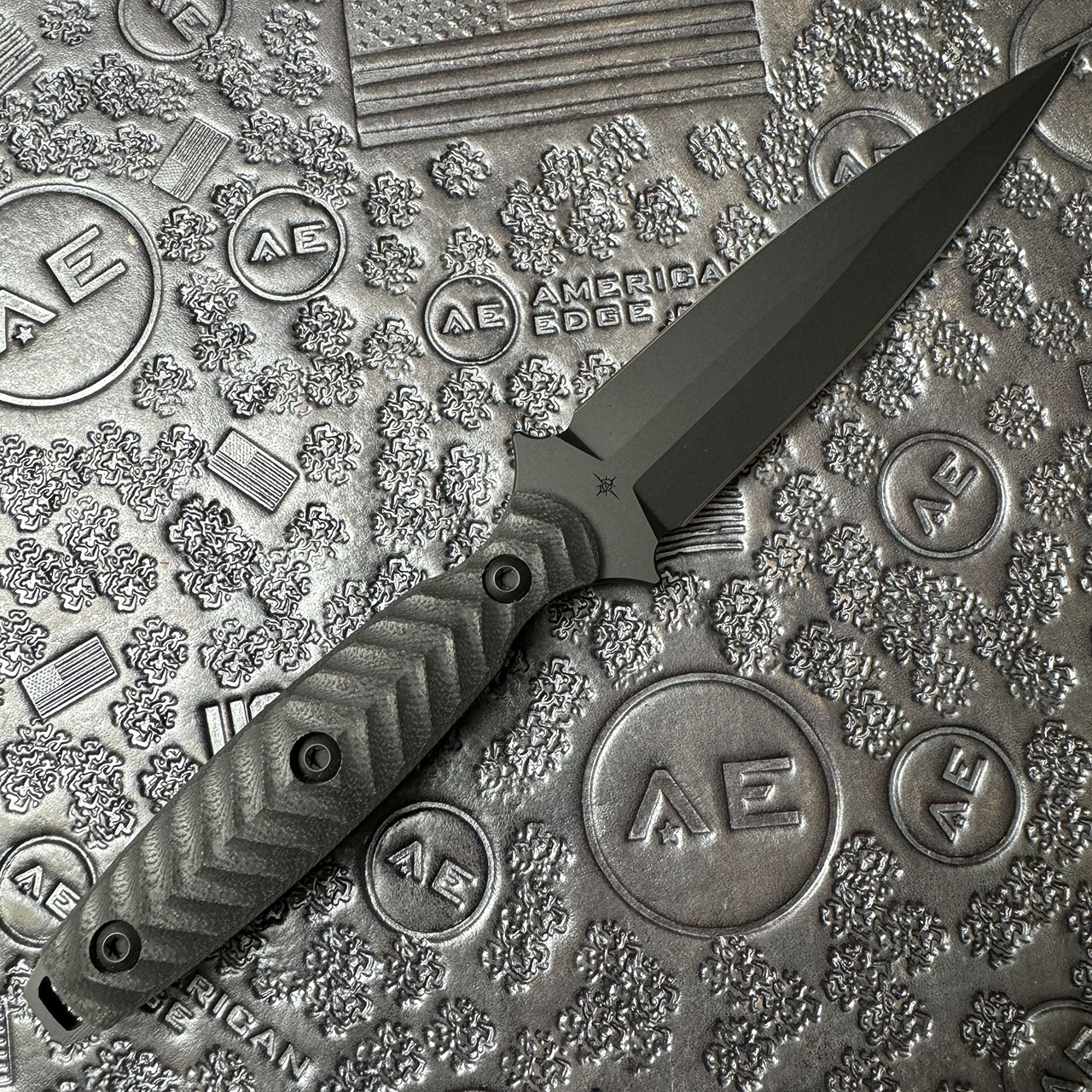 Toor Knives Specter Dagger Fixed Blade Black G10 Handle SOCOM Black KG ...