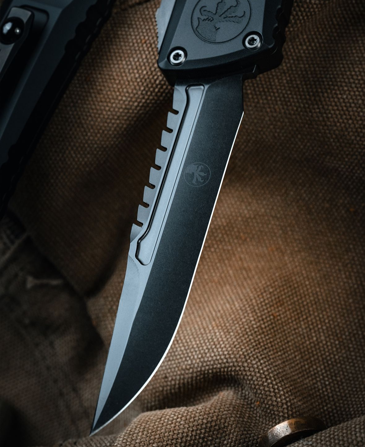 Microtech Combat Troodon Interceptor Gen III Shadow DLC Standard ...