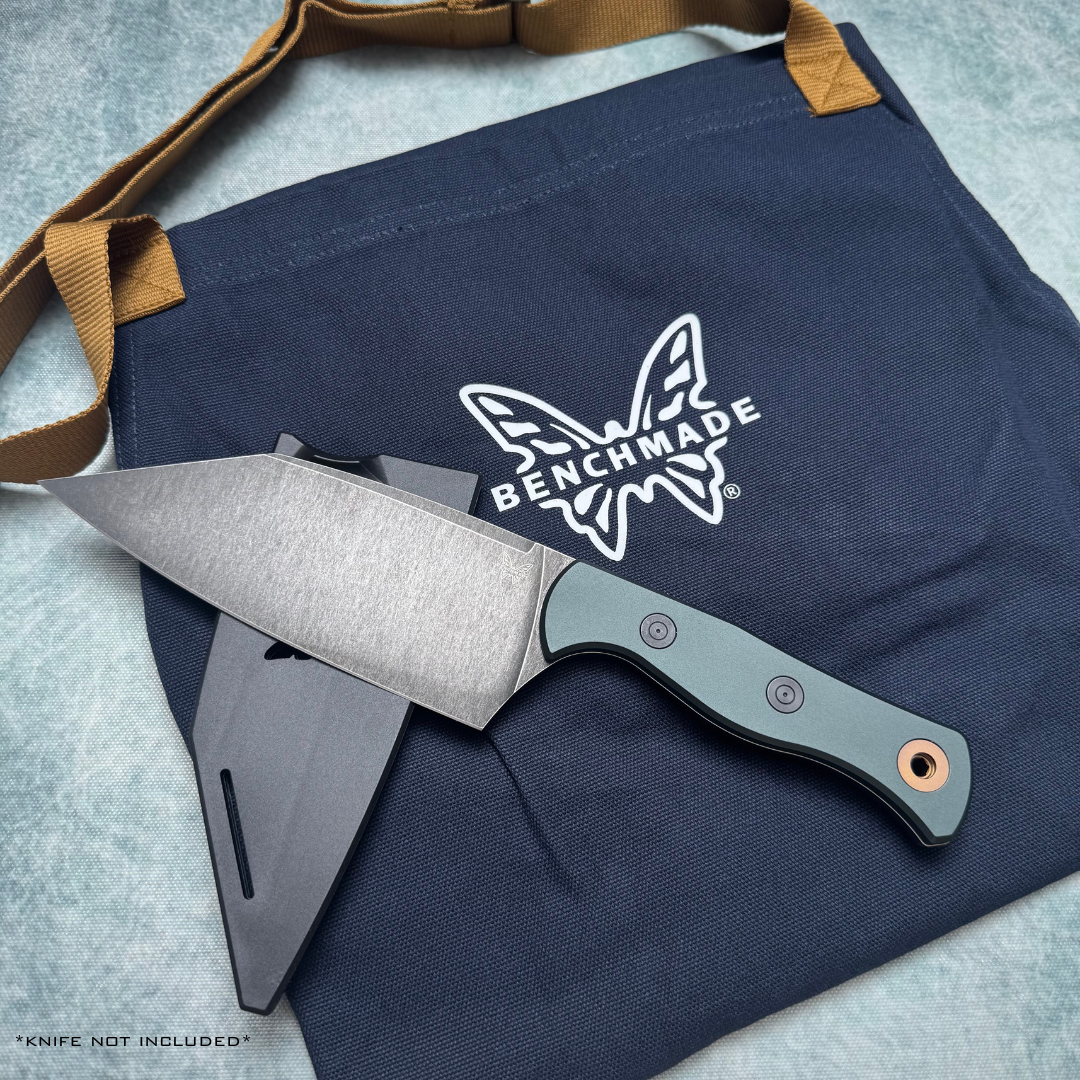 Benchmade Kitchen Apron Blue | American Edge Knives