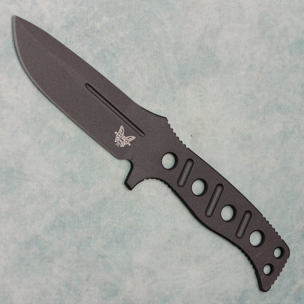 Benchmade Fixed Adamas Fixed Blade Black (Salesman Sample) 375BK-1 ...