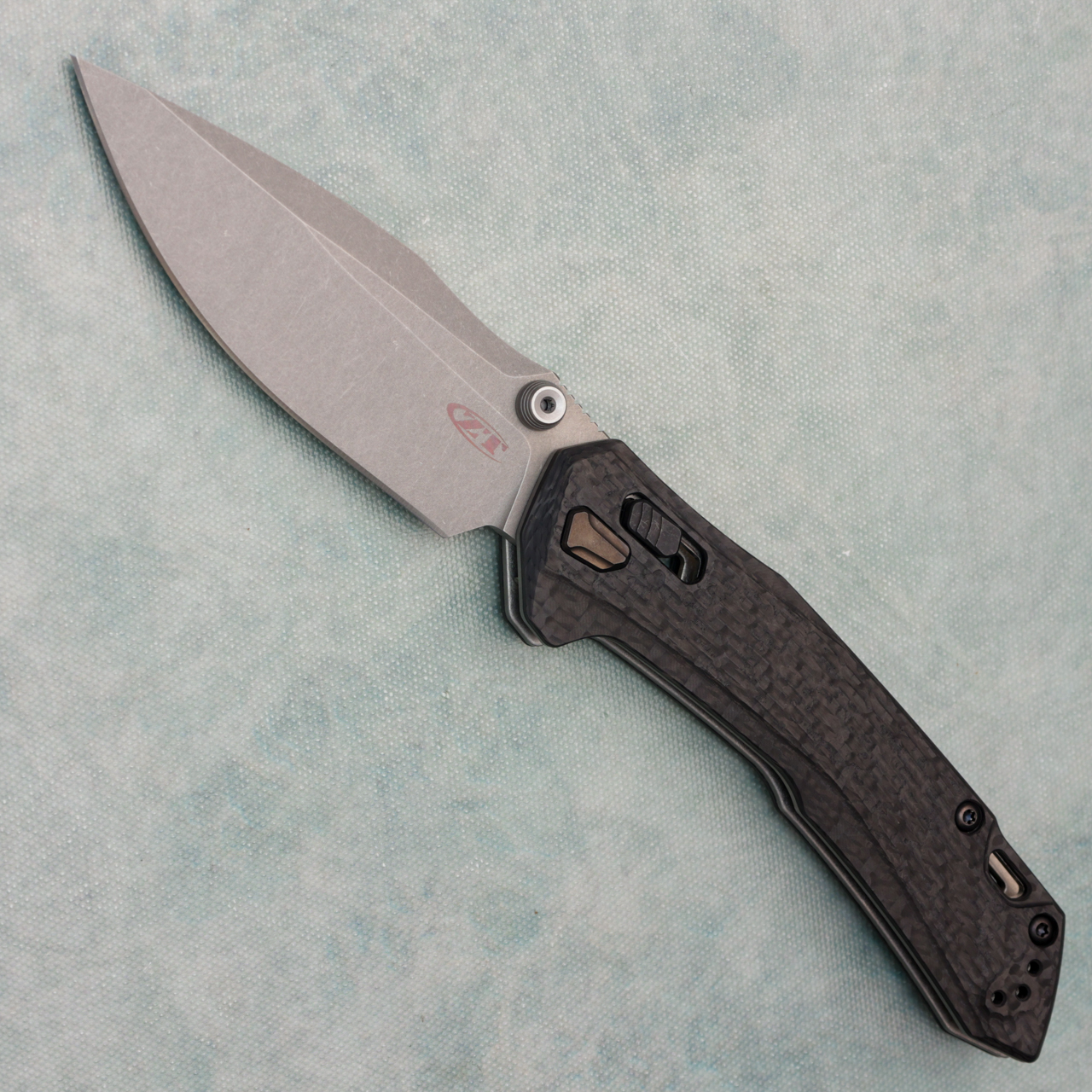 Zero Tolerance 0203CF DuraLock Carbon Fiber Handles Stonewash M390 ...