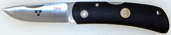 Fallkniven Tre Kronor Folder Black TK4 | American Edge Knives