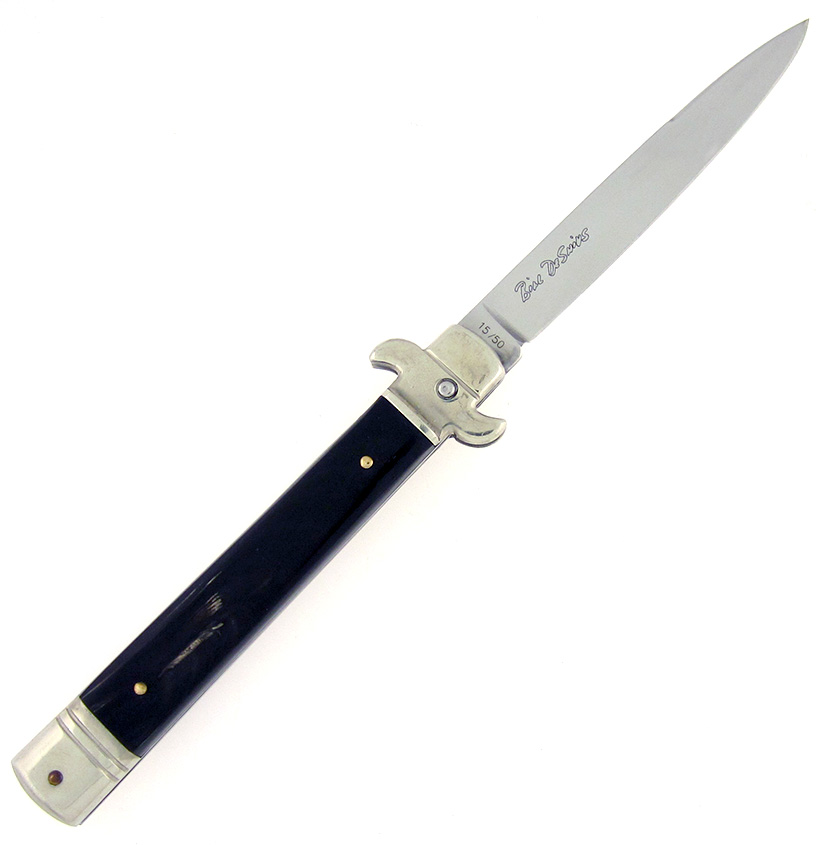AKC Italian Leverletto Plus Auto Dark Buffalo Horn Limited Edition ...
