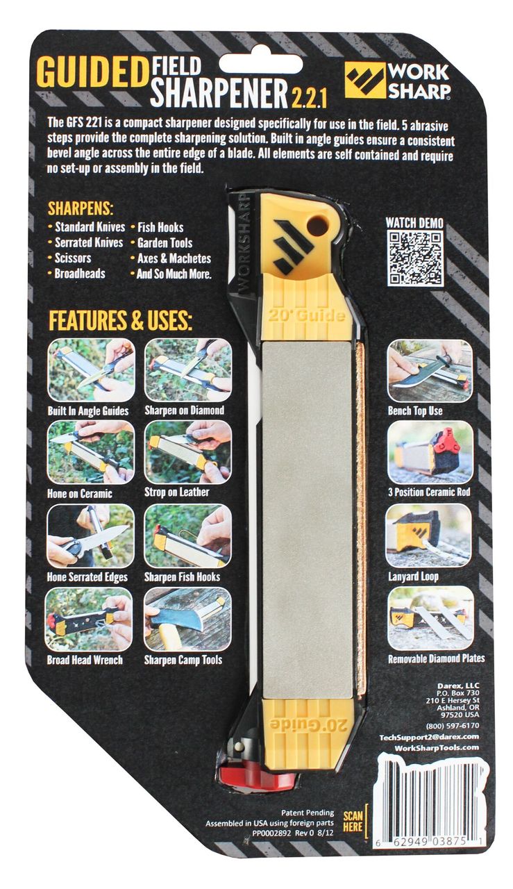 Work Sharp Guided Field Sharpener WSGFS221 | American Edge Knives