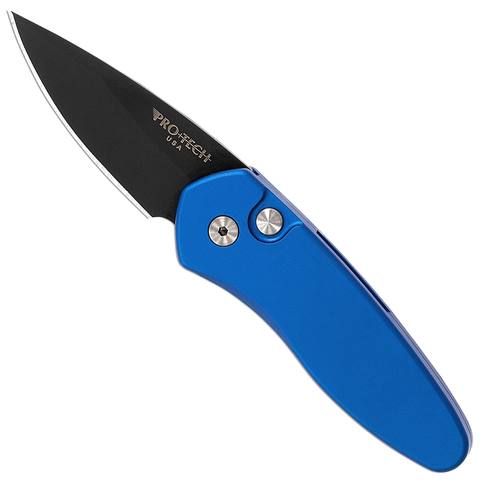 Pro-Tech Sprint Solid Dark Blue Handle DLC Blade 2907-BLUE | American ...