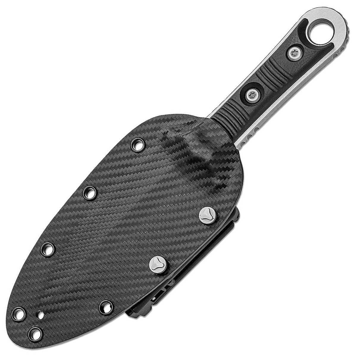 Microtech Borka SBD Dagger Fixed Blade Black G-10 Stonewash Full ...
