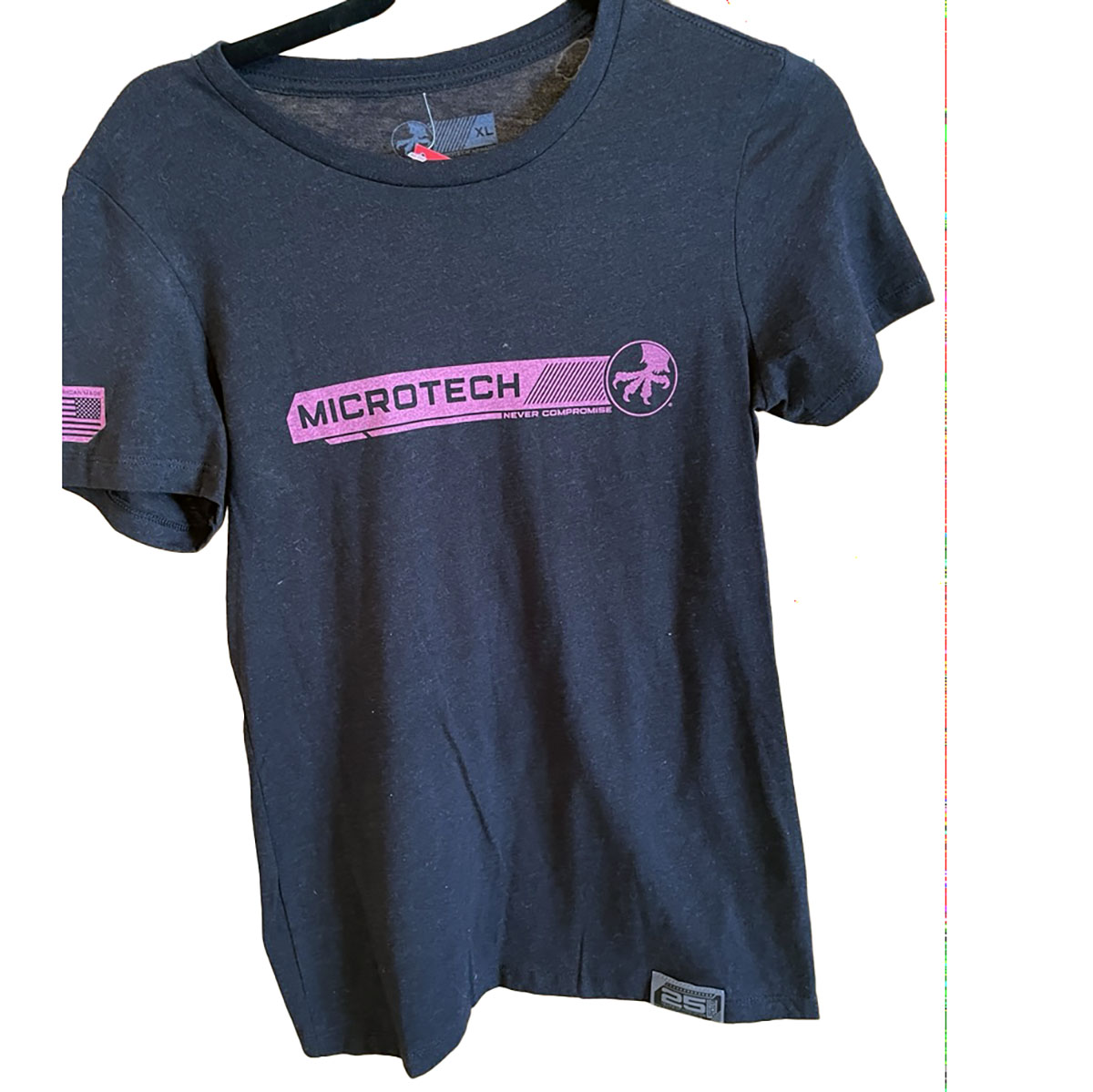 Microtech Women's Core Anniversary Tee Pink | American Edge Knives